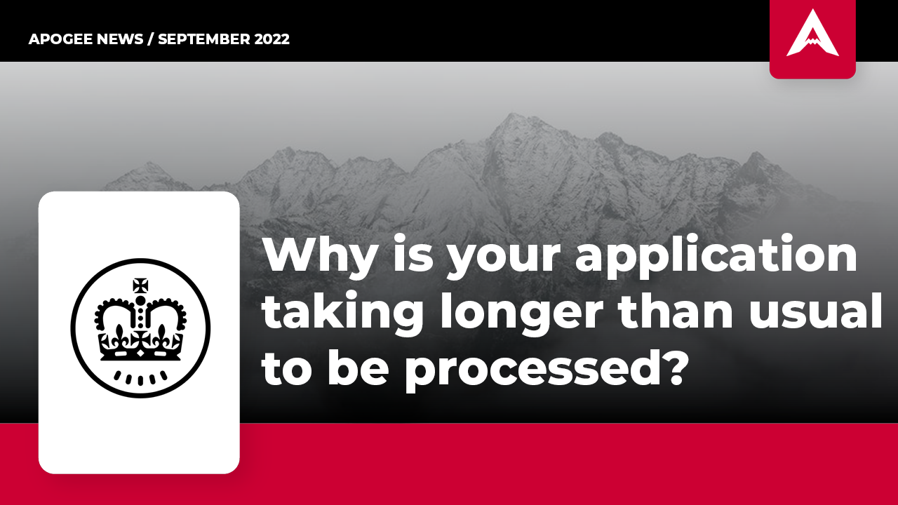 Why is your application taking longer than usual to be processed? Why is your application taking longer than usual to be processed?