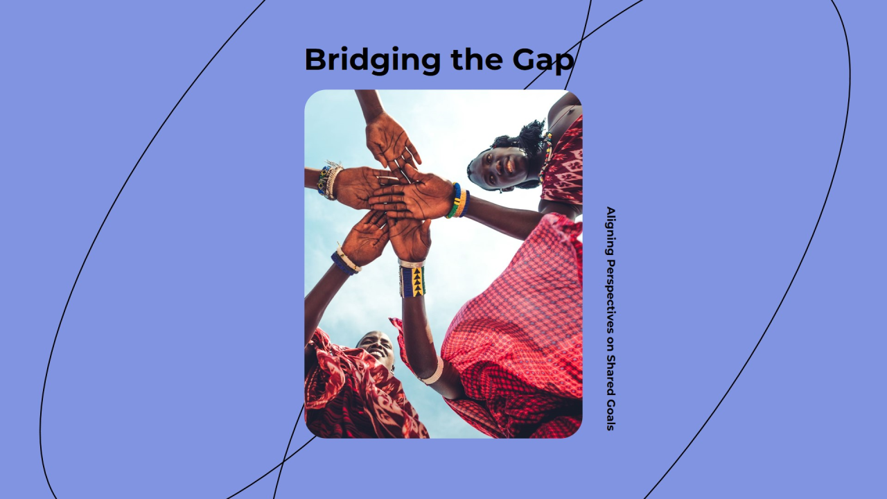Aligning Perspectives on Shared Goal - Customer Success Aligning Perspectives on Shared Goal - Customer Success