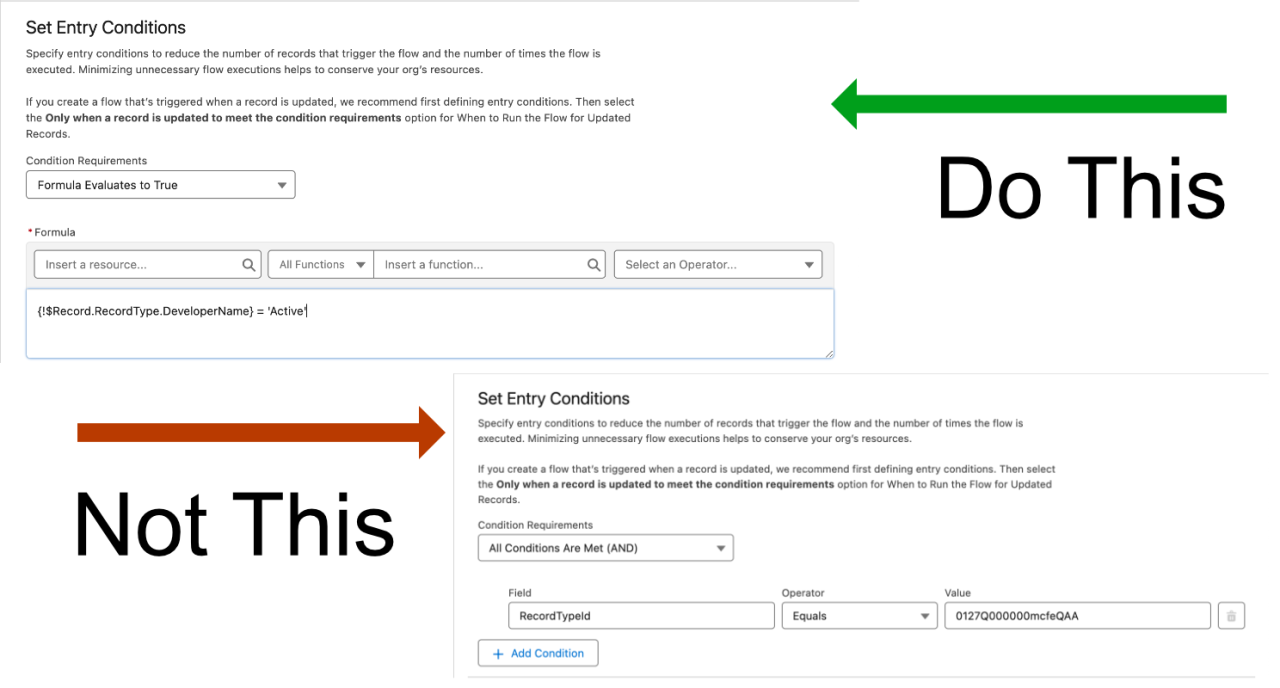 Using Record Types in Salesforce Flows Using Record Types in Salesforce Flows
