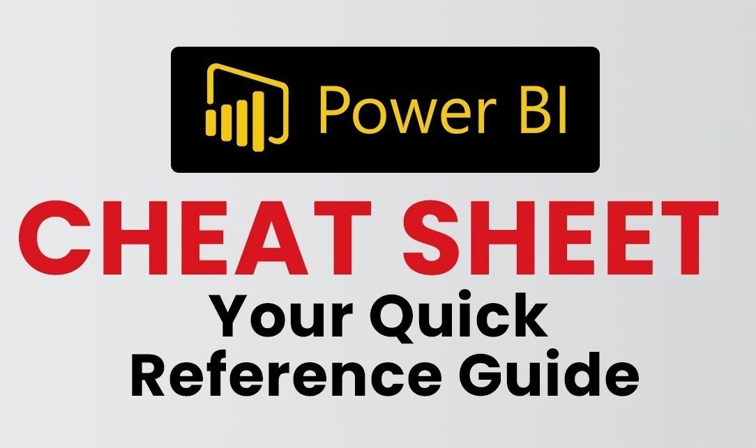 Power BI Cheat Sheet: Mastering Data Visualization for Data Analysts Power BI Cheat Sheet: Mastering Data Visualization for Data Analysts