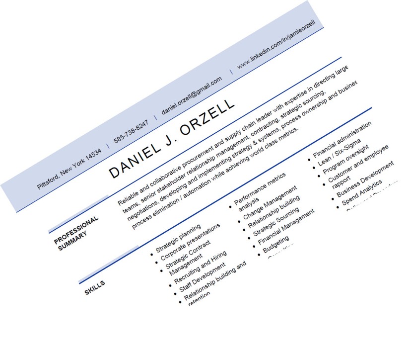 Four tips for a better resume! Four tips for a better resume!