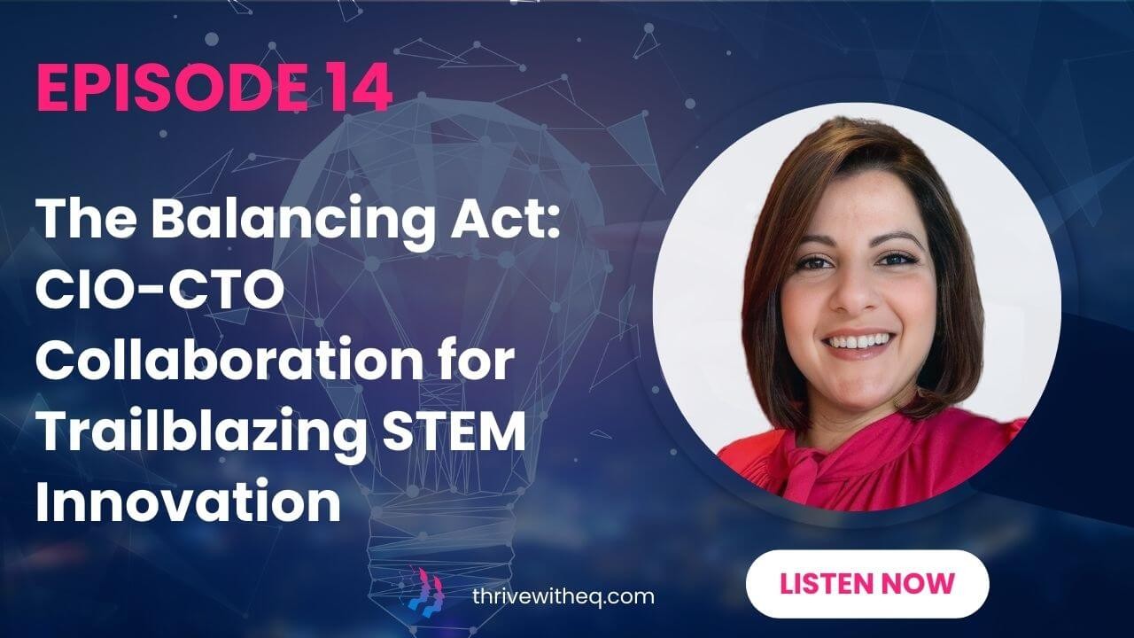 The Balancing Act: CIO-CTO Collaboration for Trailblazing STEM Innovation The Balancing Act: CIO-CTO Collaboration for Trailblazing STEM Innovation
