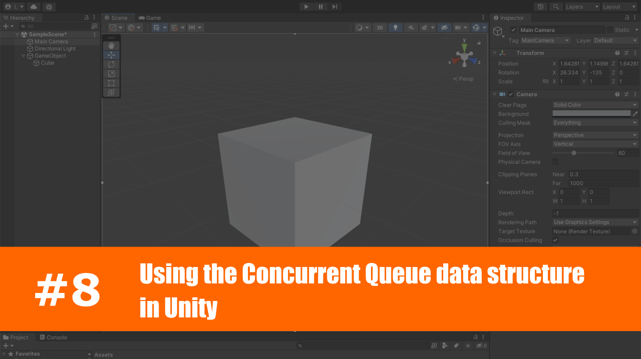 Using the Concurrent Queue data structure in Unity Using the Concurrent Queue data structure in Unity