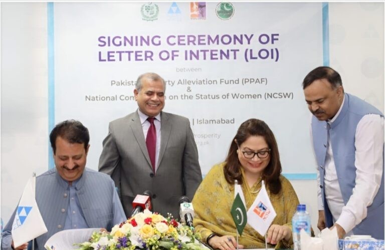 PPAF and NCSW Unite for Women Empowerment in Pakistan PPAF and NCSW Unite for Women Empowerment in Pakistan