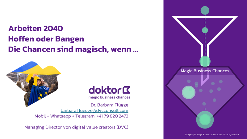 Das Europa der Chancen Das Europa der Chancen