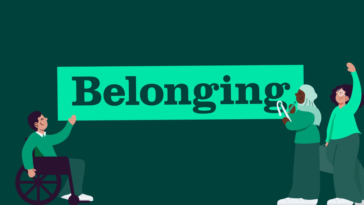 Belonging in the workplace. Belonging in the workplace.