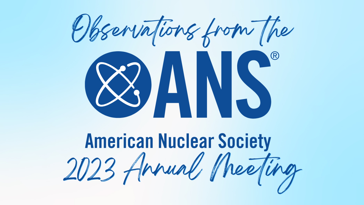 #ANSAnnual 23 Meeting Recap - 5 Key Takeaways #ANSAnnual 23 Meeting Recap - 5 Key Takeaways