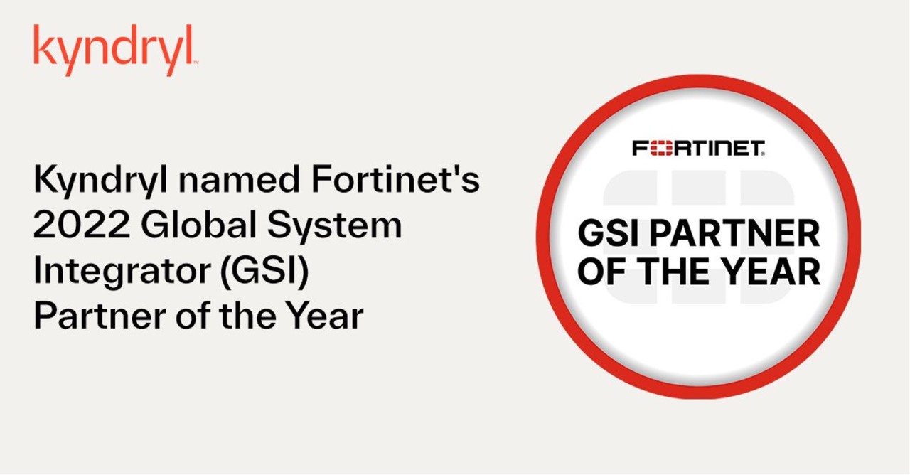 Kyndryl GSI partner of the year Kyndryl GSI partner of the year