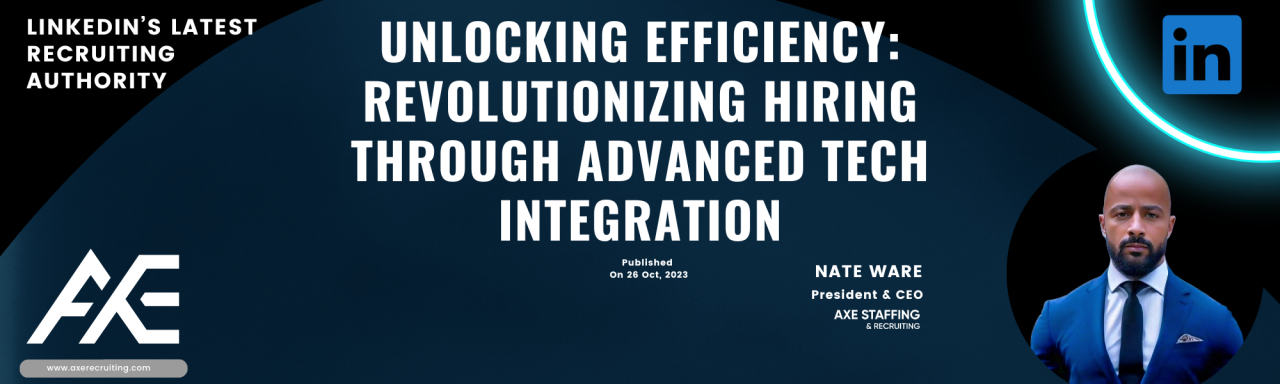 Unlocking Efficiency: Revolutionizing Hiring through Advanced Tech ... Unlocking Efficiency: Revolutionizing Hiring through Advanced Tech ...