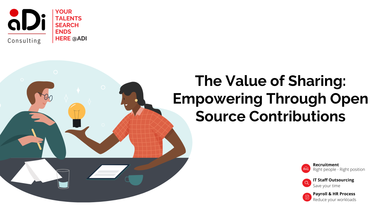The Value of Sharing: Empowering Through Open Source Contributions The Value of Sharing: Empowering Through Open Source Contributions