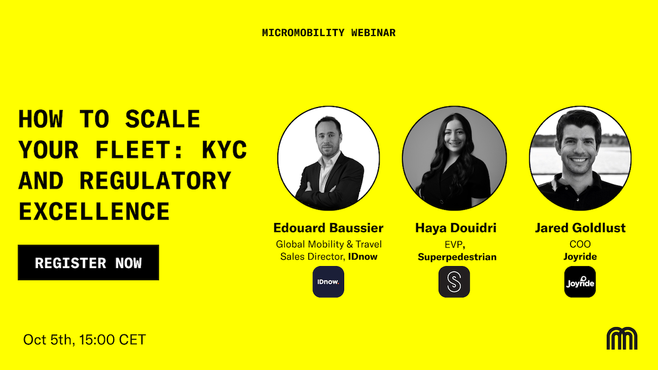 Webinar: How to Scale Up Your Fleet Through Regulatory Excellence Webinar: How to Scale Up Your Fleet Through Regulatory Excellence