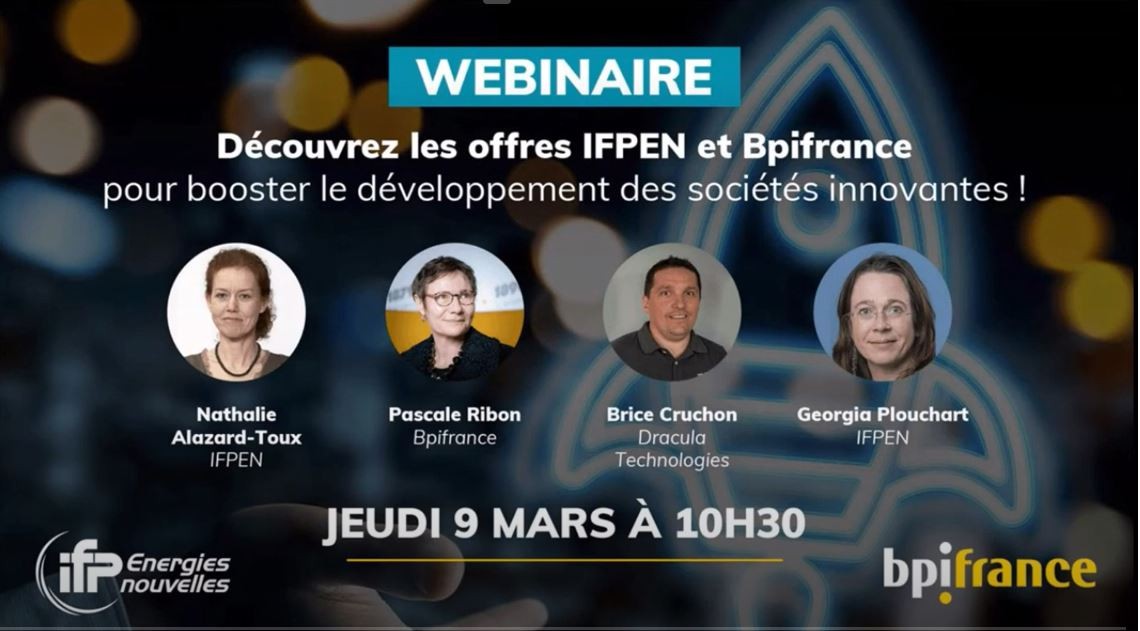 Replay du webinaire IFPEN & BPI France du 9 mars 2023 Replay du webinaire IFPEN & BPI France du 9 mars 2023