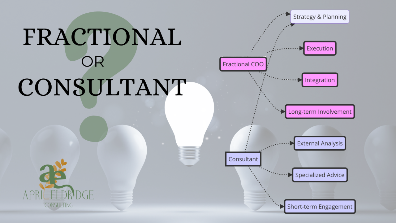 Understanding the Roles of Fractional Employees & Consultants Understanding the Roles of Fractional Employees & Consultants