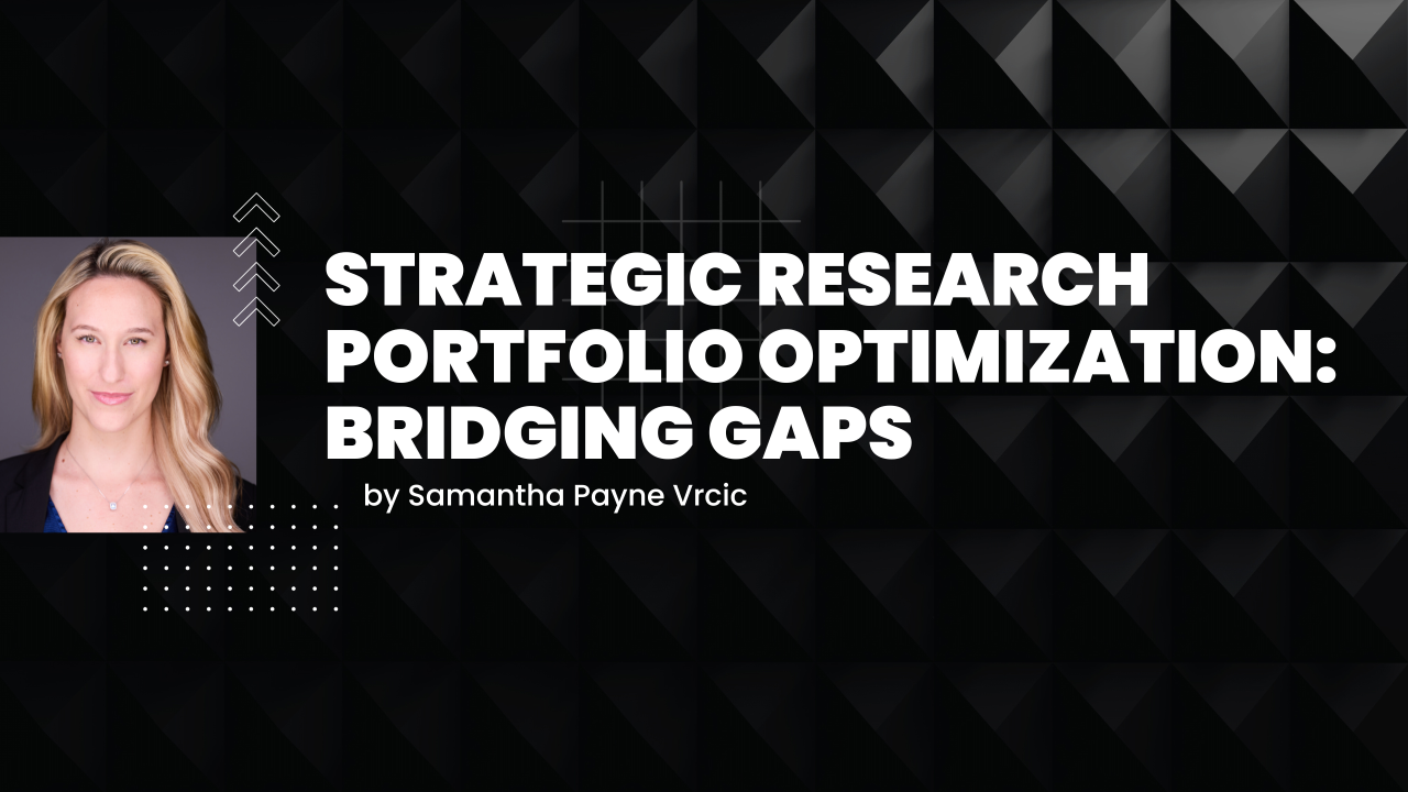 Bridging the Gaps: A Strategic Approach to Research Portfolio Optimization Bridging the Gaps: A Strategic Approach to Research Portfolio Optimization