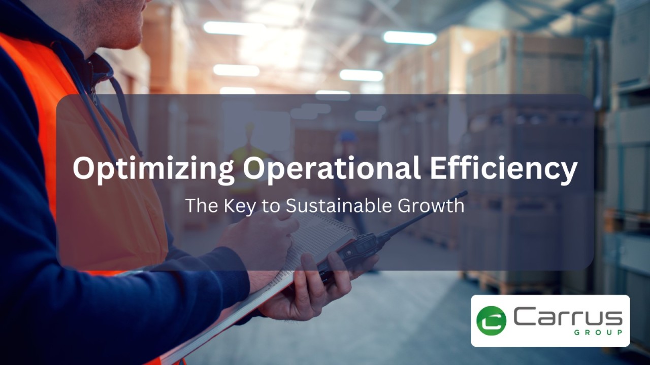 Optimizing Operational Efficiency: The Key to Sustainable Growth Optimizing Operational Efficiency: The Key to Sustainable Growth