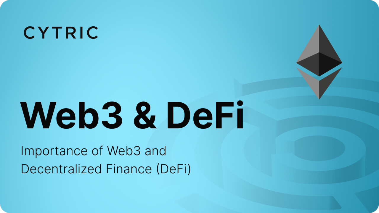 Understanding the Importance of Web3 and Decentralized Finance (DeFi) Understanding the Importance of Web3 and Decentralized Finance (DeFi)
