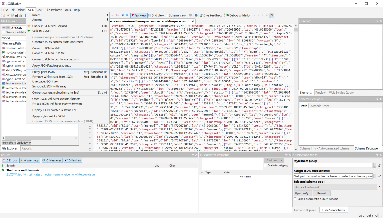 Use a versatile JSON Formatter solution Use a versatile JSON Formatter solution