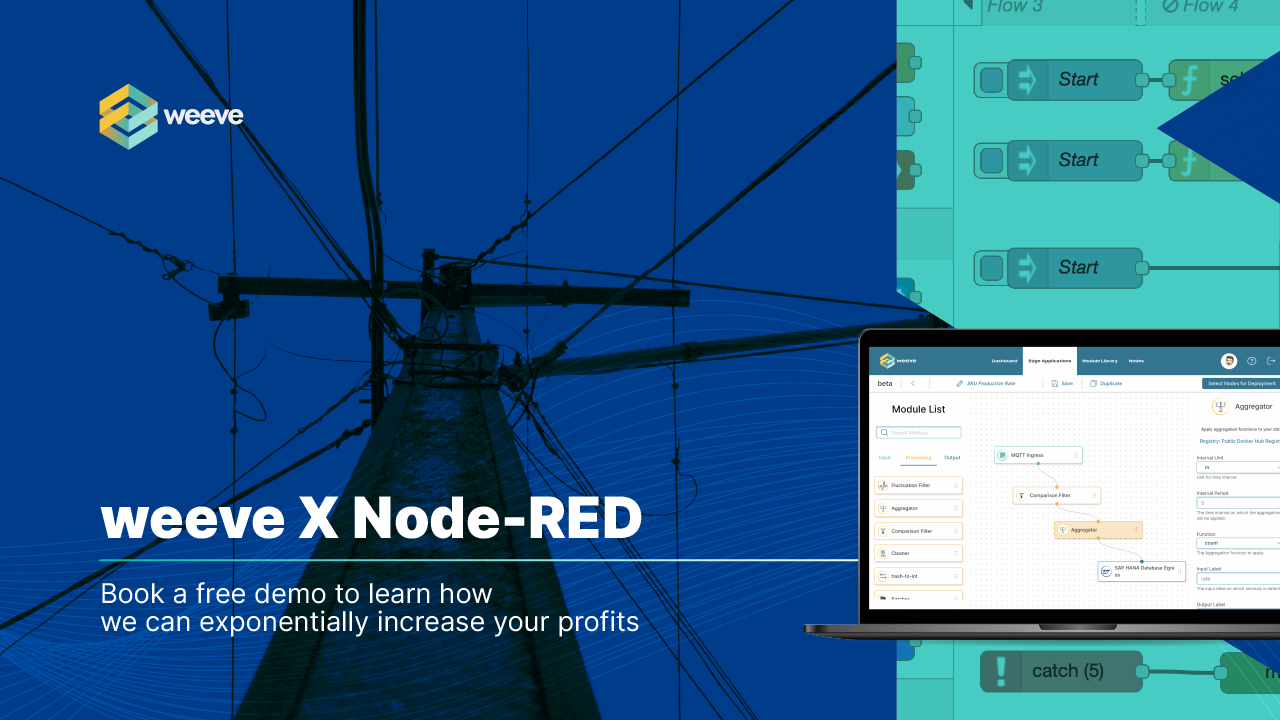 Critical differences between weeve & Node-RED Critical differences between weeve & Node-RED