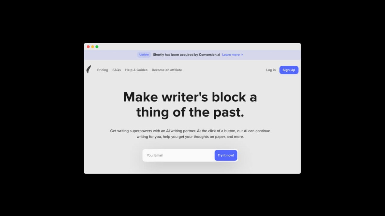 Revolutionize Your Writing with ShortlyAI: Your Ultimate Content Partner Revolutionize Your Writing with ShortlyAI: Your Ultimate Content Partner