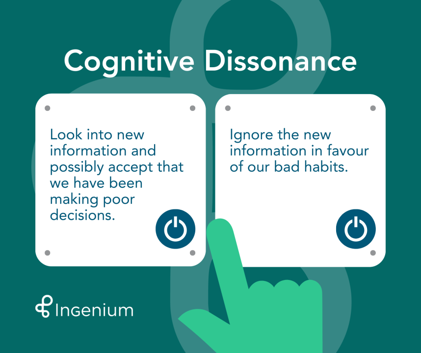 Recognising Cognitive Dissonance in the Workplace Recognising Cognitive Dissonance in the Workplace