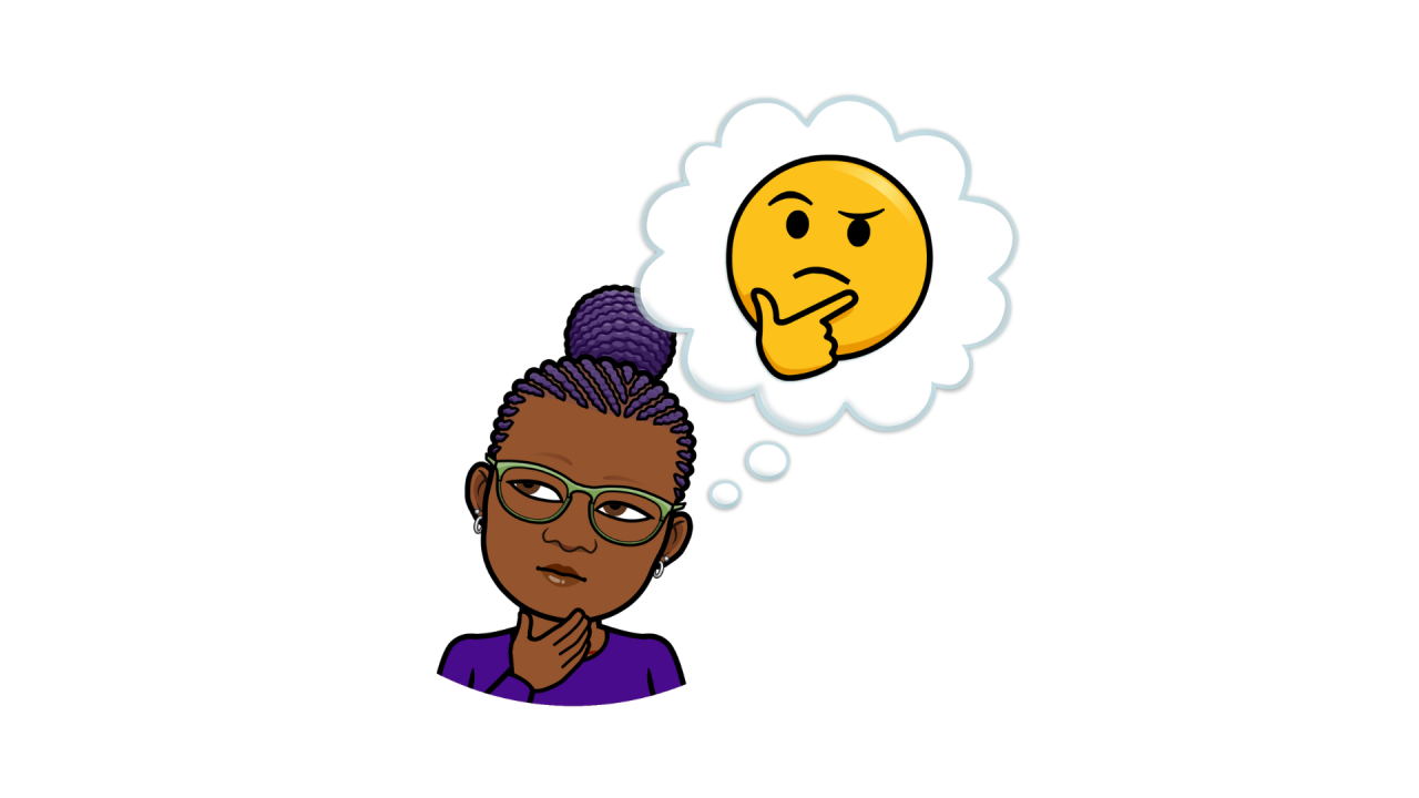 I've been thinking... I've been thinking...