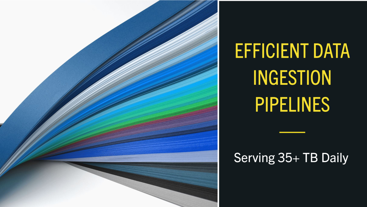 Challenges in Building a High-Performance Data Ingestion Pipeline for ... Challenges in Building a High-Performance Data Ingestion Pipeline for ...