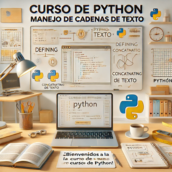 Curso de Python: Manejo de Cadenas de Texto Curso de Python: Manejo de Cadenas de Texto
