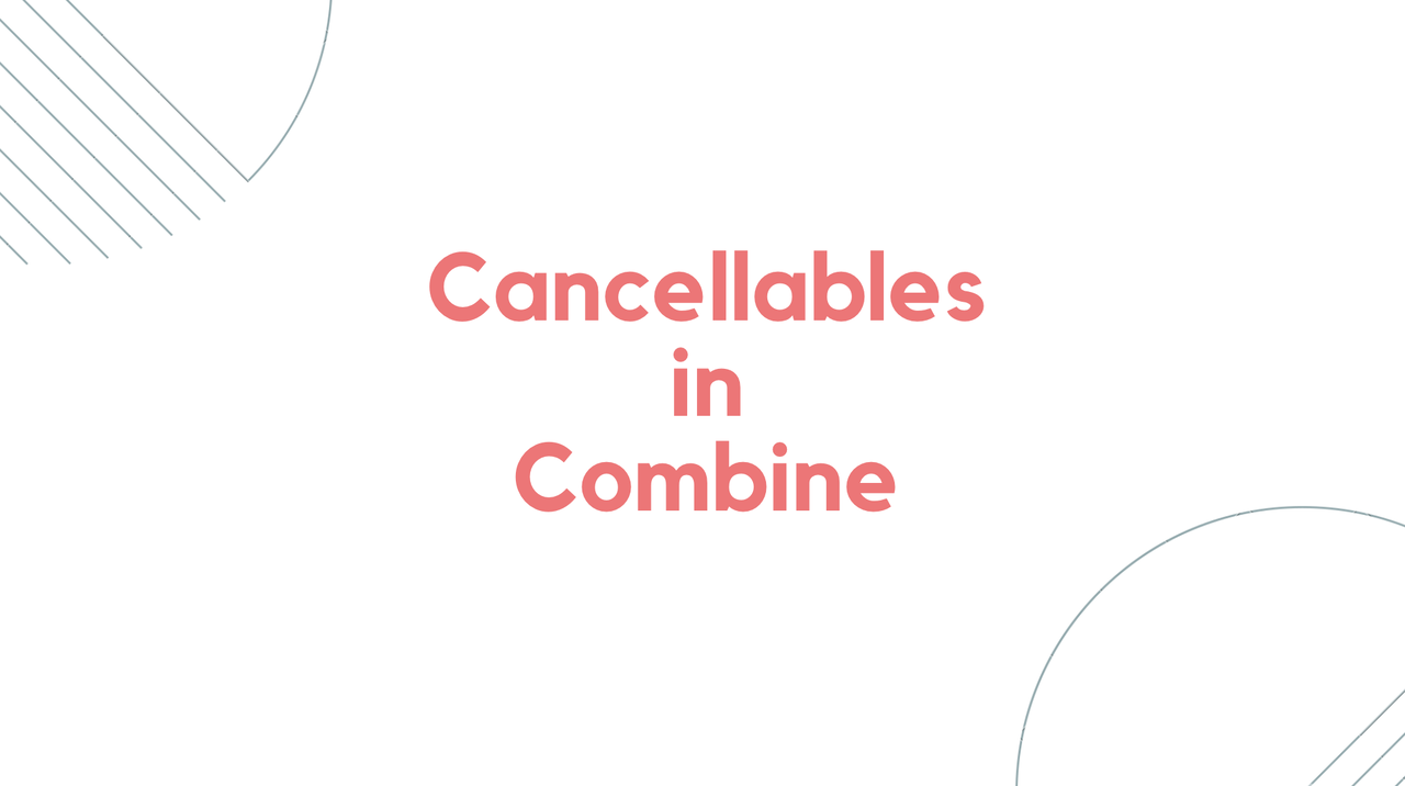 Managing Subscriptions with Cancellables in Combine Managing Subscriptions with Cancellables in Combine