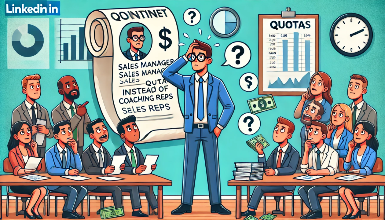 The Real Job of a Sales Leader The Real Job of a Sales Leader