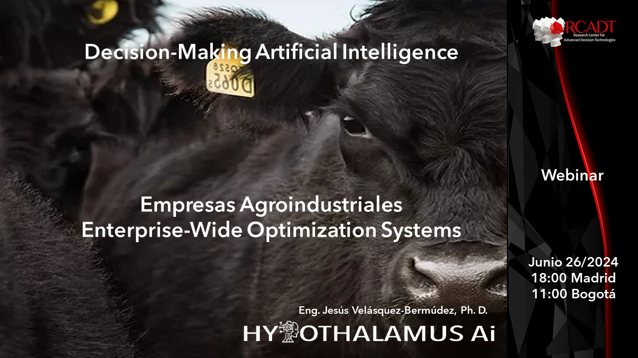 Empresas Agroindustriales. Enterprise-Wide Optimization Systems Empresas Agroindustriales. Enterprise-Wide Optimization Systems