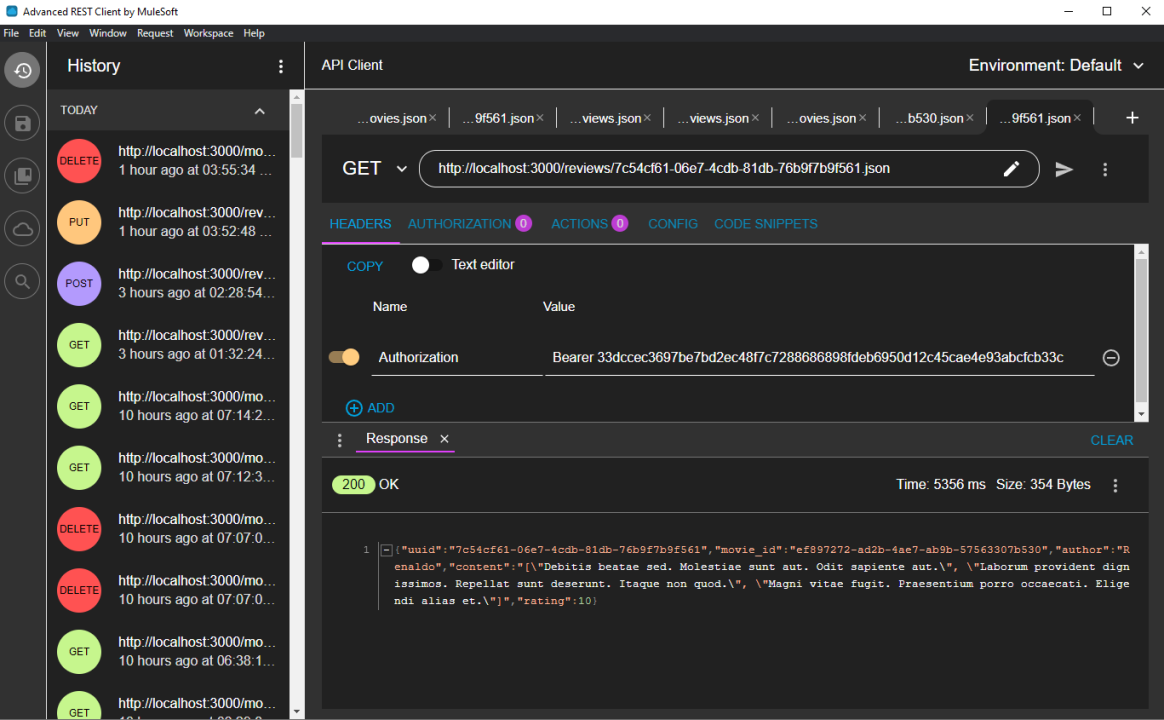 Building a RESTful API server with basic CRUD functionality in Rails Building a RESTful API server with basic CRUD functionality in Rails