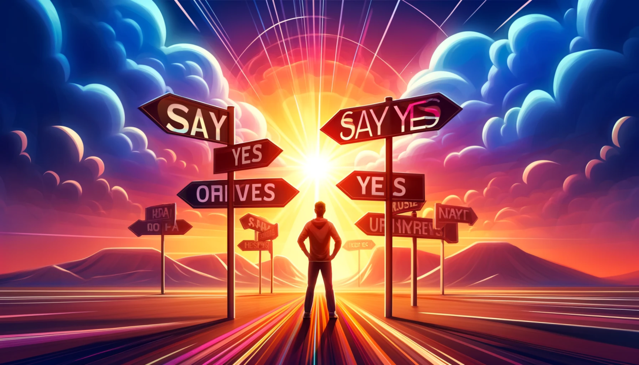 Success Tip: Start Saying Yes and Figuring Out The How Later Success Tip: Start Saying Yes and Figuring Out The How Later