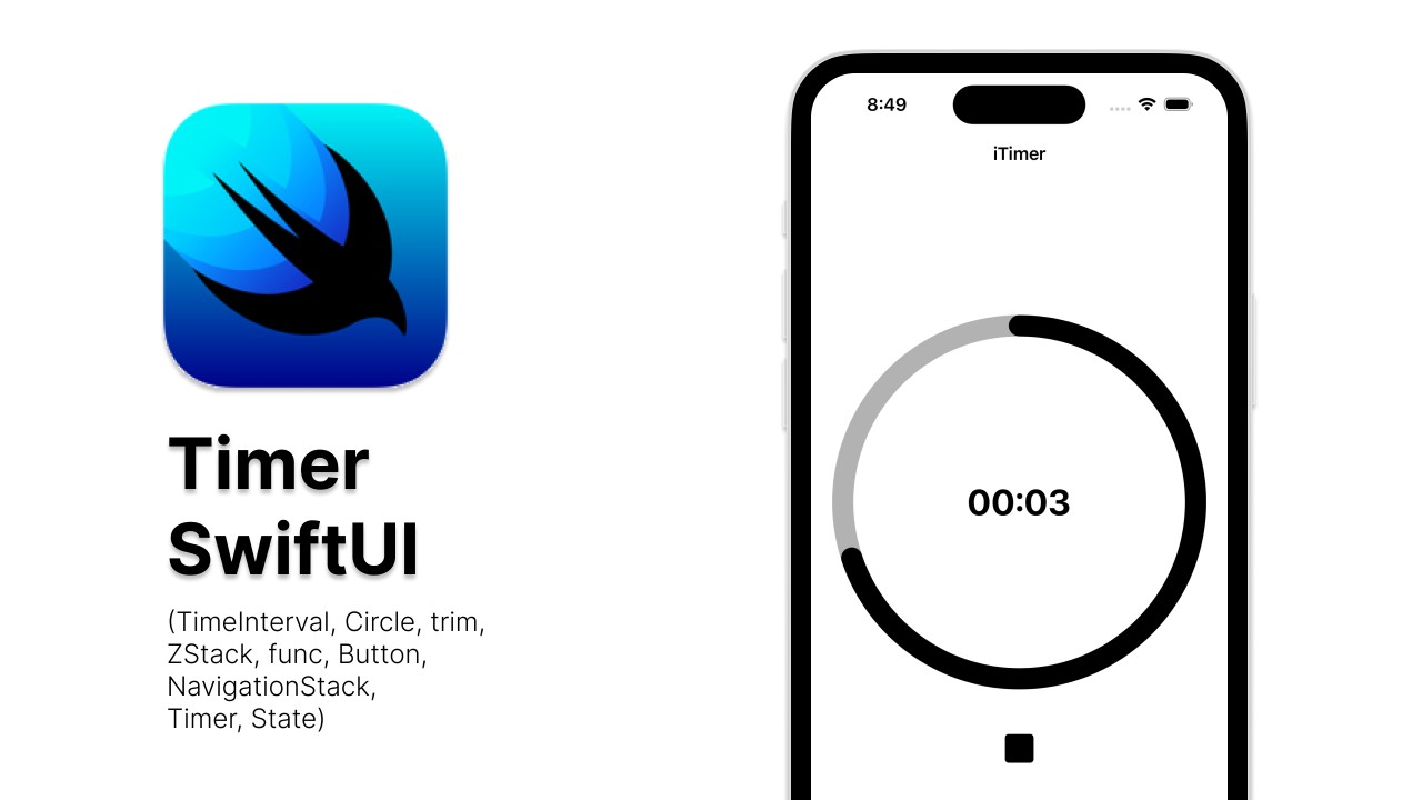 Timer - SwiftUI #Swift #SwiftUI Timer - SwiftUI #Swift #SwiftUI