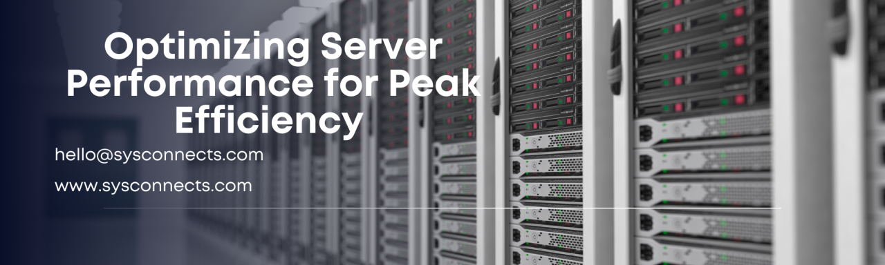 Optimizing Server Performance for Peak Efficiency Optimizing Server Performance for Peak Efficiency