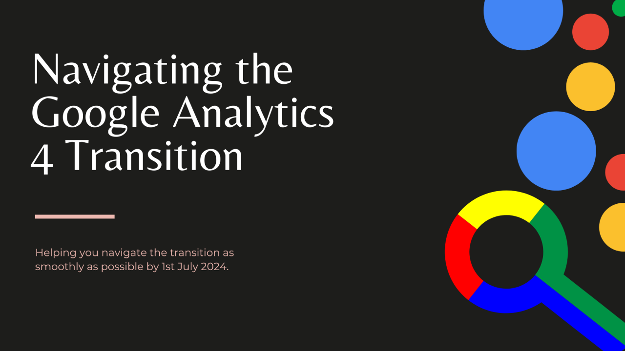 Navigating the Google Analytics 4 Transition Navigating the Google Analytics 4 Transition
