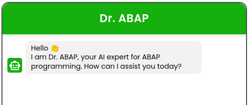 srikanth P. on LinkedIn: AI for ABAP Programmers srikanth P. on LinkedIn: AI for ABAP Programmers