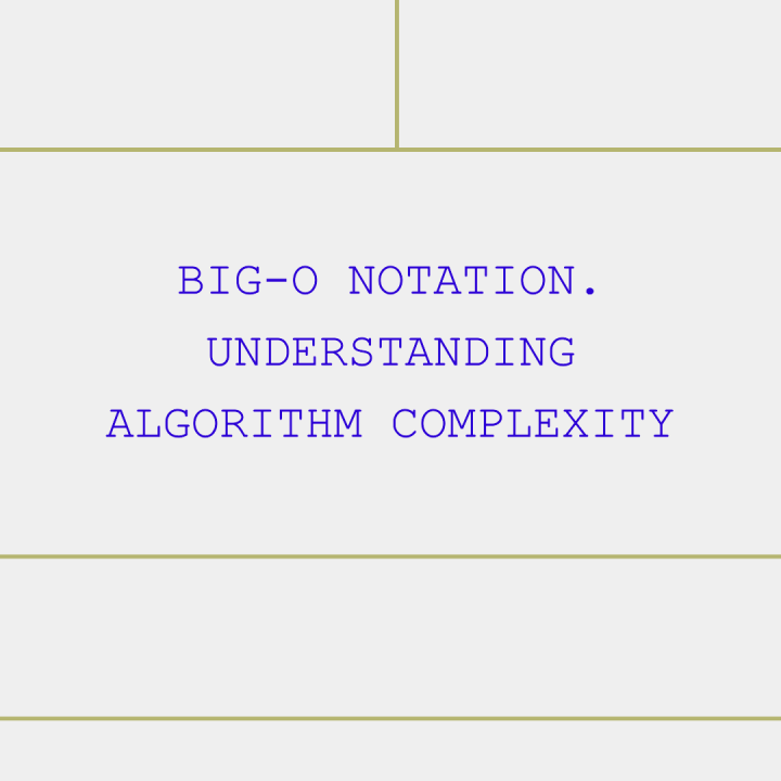 Big-O Notation | Understanding Algorithm Complexity 🚀 Big-O Notation | Understanding Algorithm Complexity 🚀