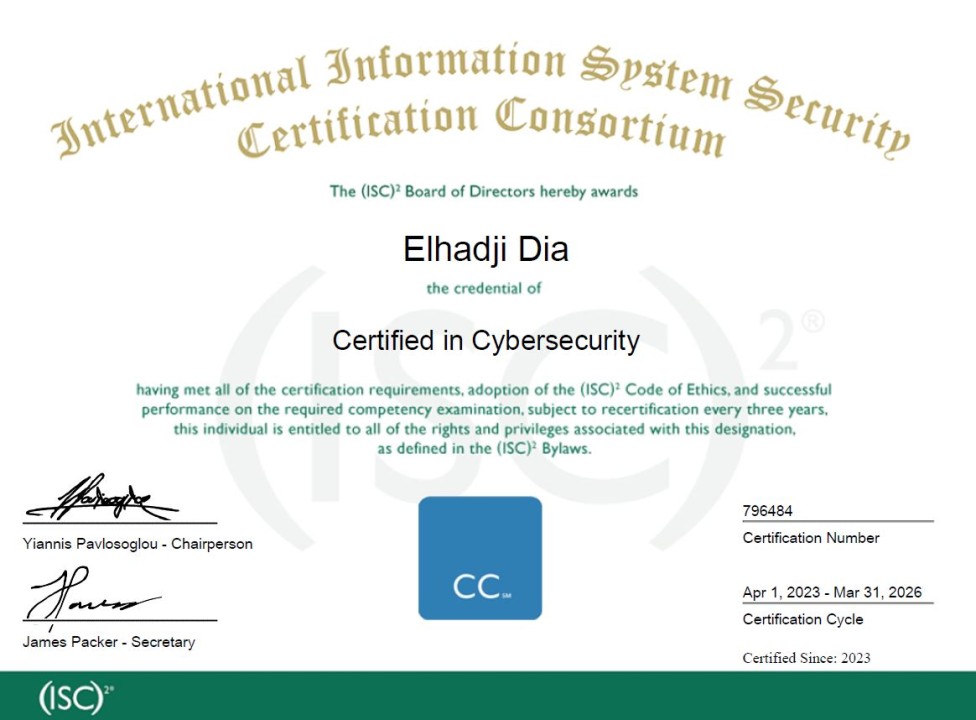How I Passed the ISC2 Certified in Cybersecurity Exam? How I Passed the ISC2 Certified in Cybersecurity Exam?