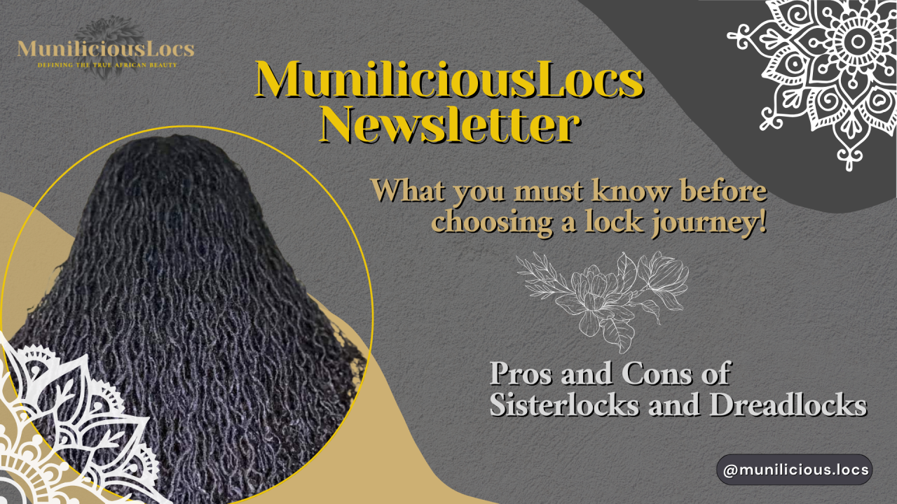 The Pros and Cons of Sisterlocks and Dreadlocks The Pros and Cons of Sisterlocks and Dreadlocks