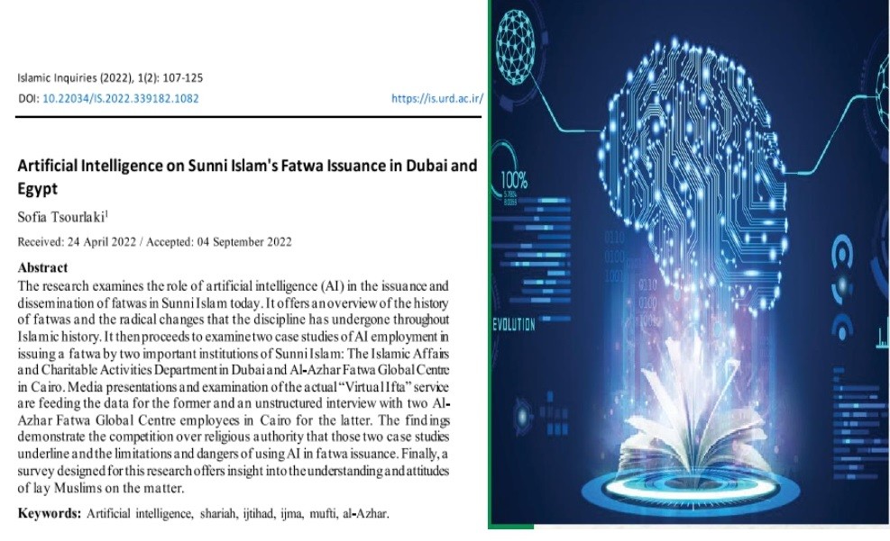 Artificial Intelligence & Sunni Islam Artificial Intelligence & Sunni Islam