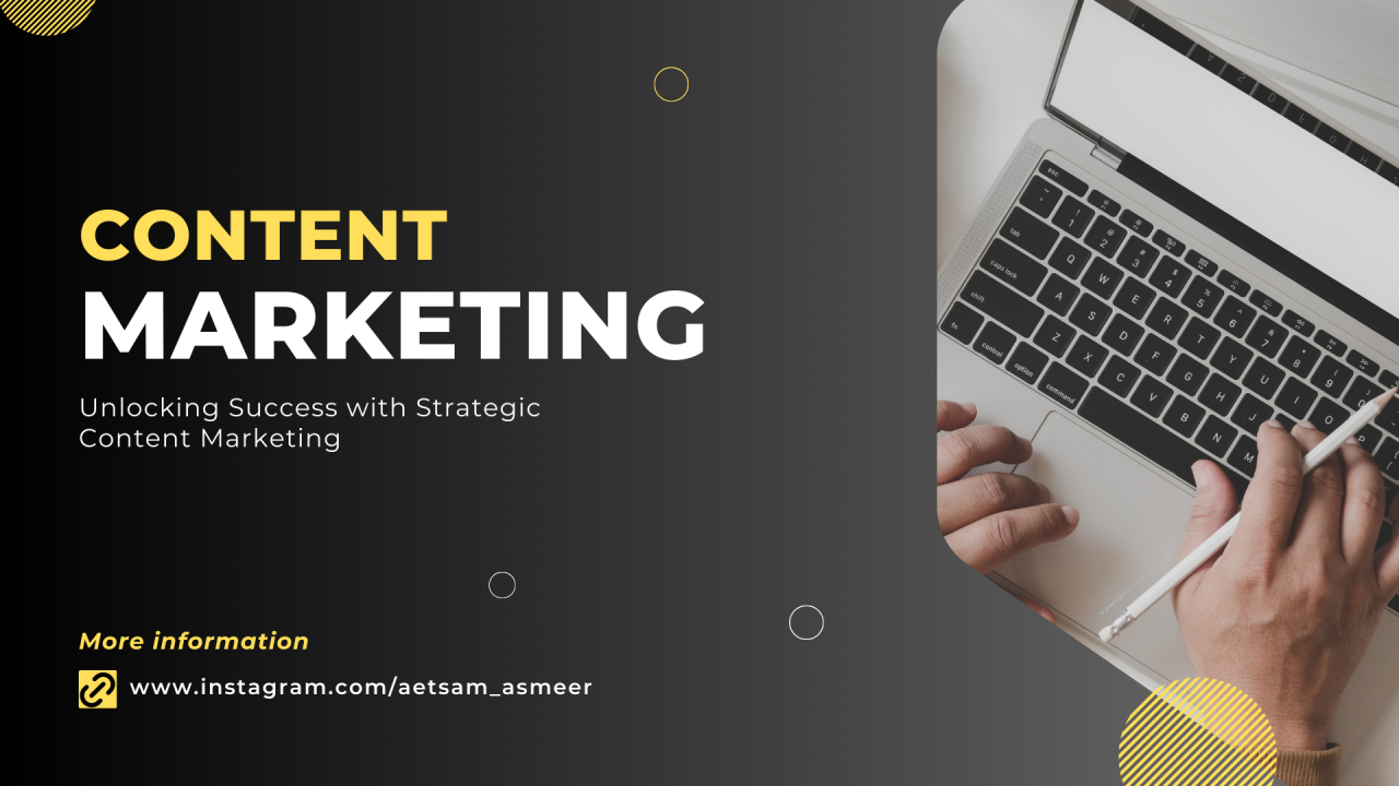 Unlocking Success with Strategic Content Marketing Unlocking Success with Strategic Content Marketing