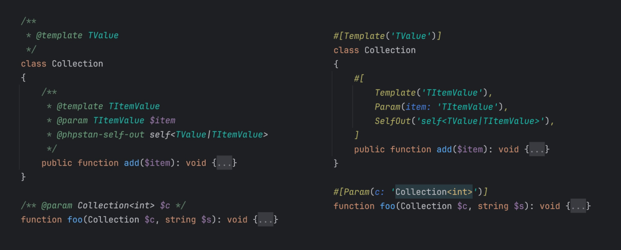 Using PHP Attributes instead of Annotations for Static Analysis Using PHP Attributes instead of Annotations for Static Analysis