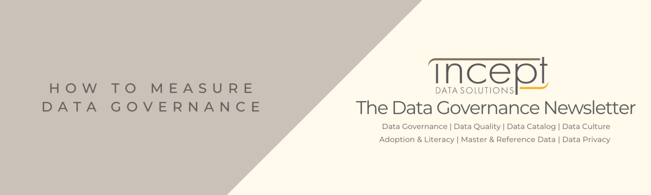 How To Measure Data Governance How To Measure Data Governance