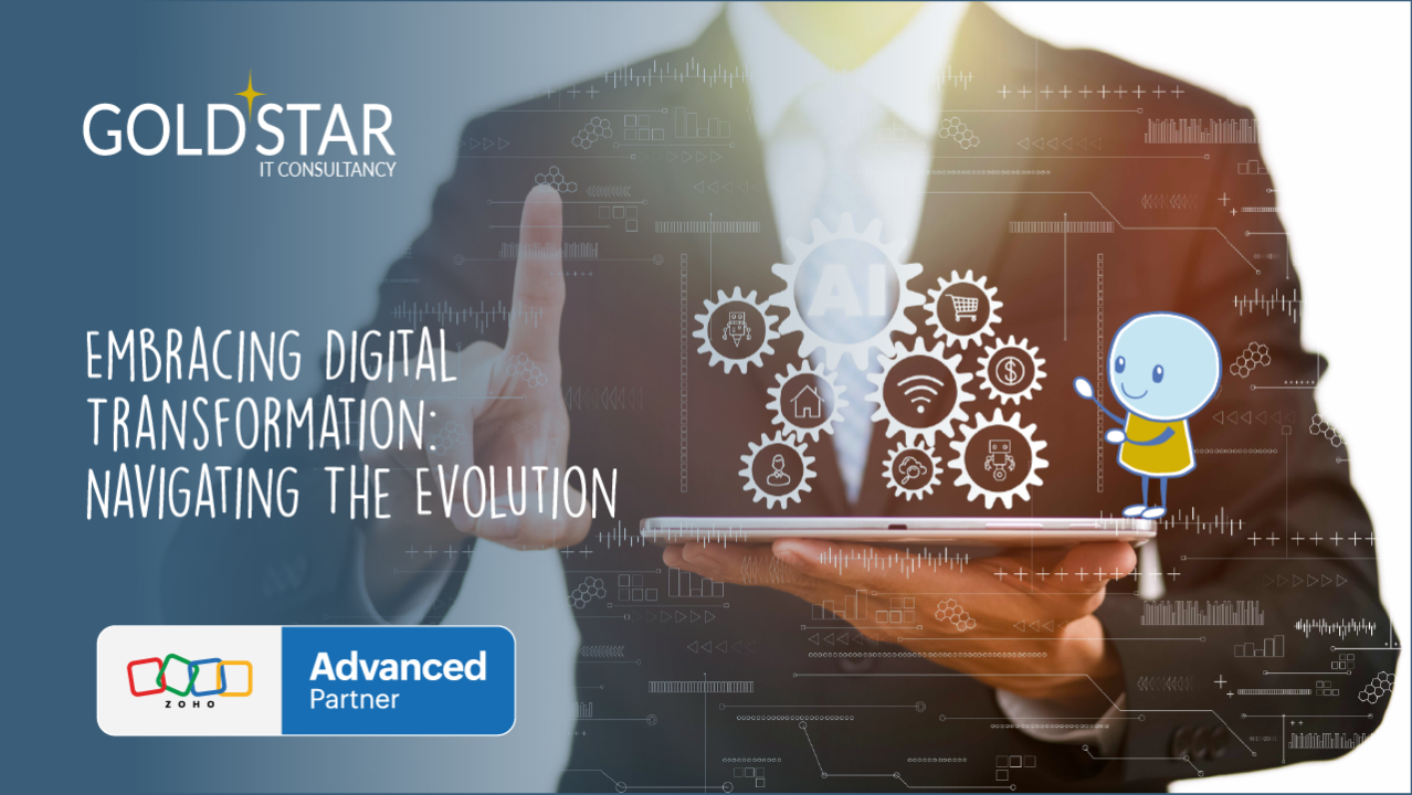 Embracing Digital Transformation: Navigating the Evolution Embracing Digital Transformation: Navigating the Evolution