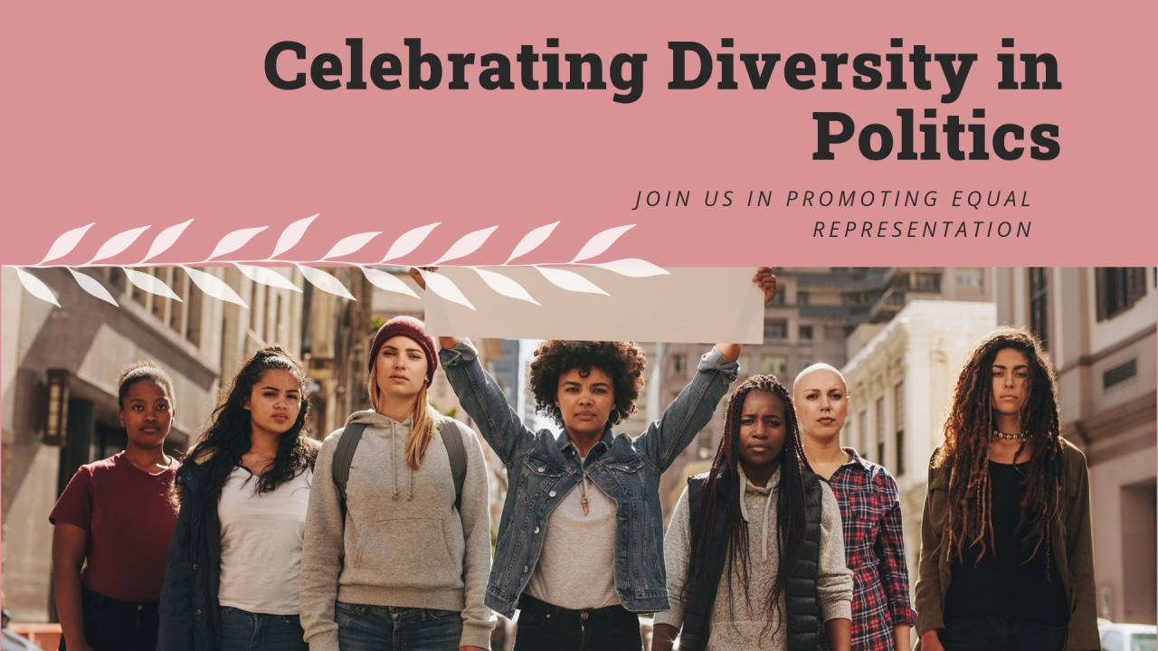 Championing Diversity in Political Representation Championing Diversity in Political Representation