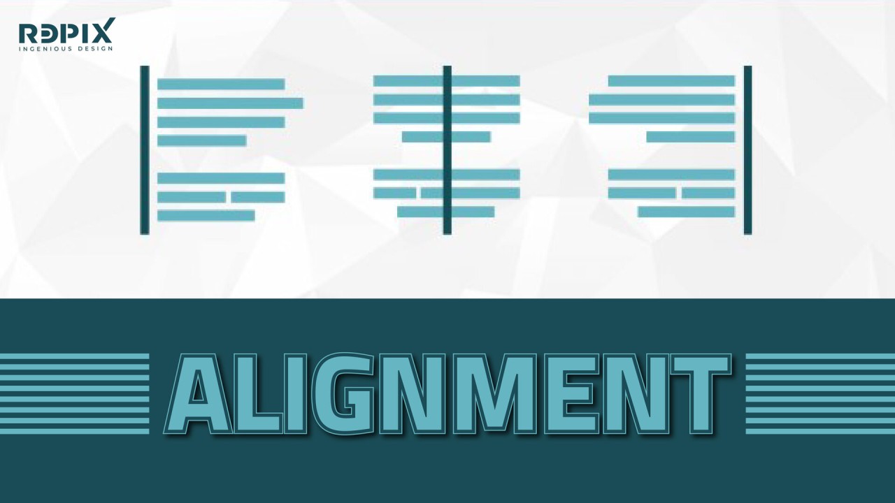 What is Alignment in graphic design What is Alignment in graphic design