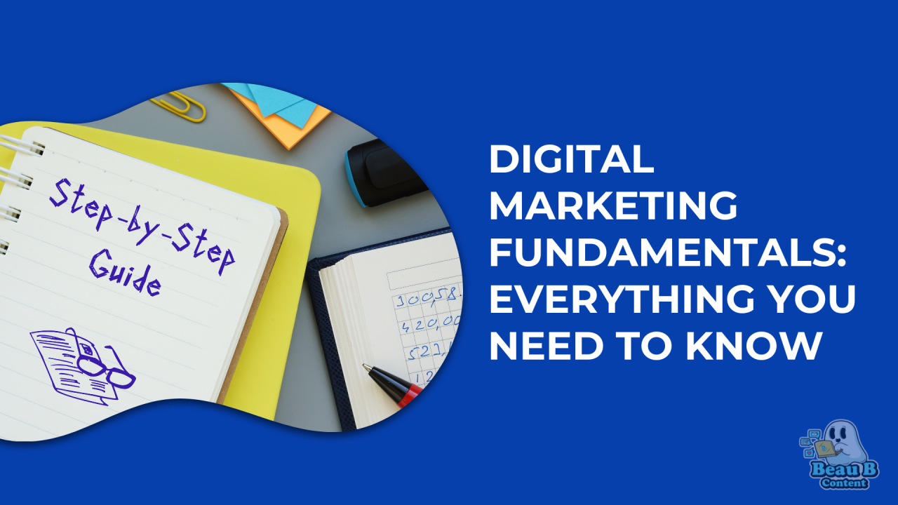 Digital Marketing Fundamentals: Everything You Need to Know Digital Marketing Fundamentals: Everything You Need to Know