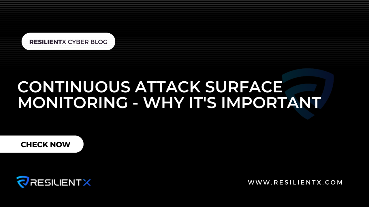 Continuous Attack Surface Monitoring Continuous Attack Surface Monitoring