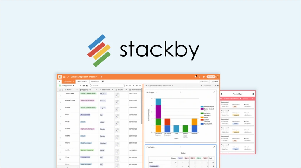 Stackby Lifetime Deal & Review: Automate work with spreadsheets & APIs Stackby Lifetime Deal & Review: Automate work with spreadsheets & APIs