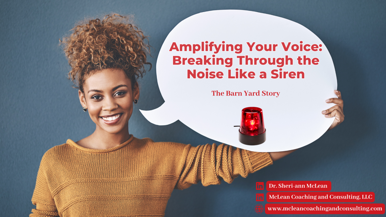 Amplifying Your Voice: Breaking Through the Noise Like a Siren Amplifying Your Voice: Breaking Through the Noise Like a Siren